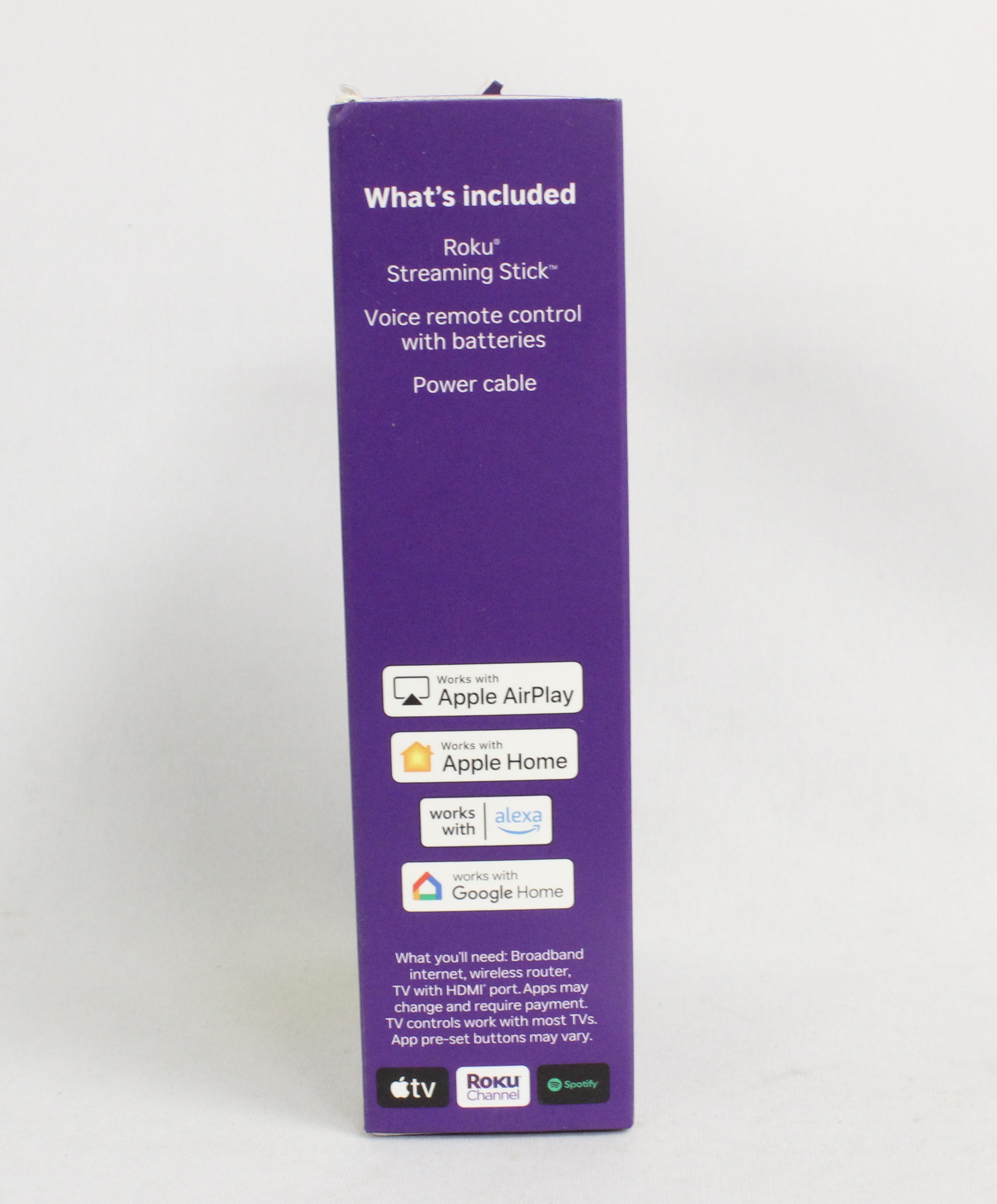 New Roku HD Streaming Stick HDMI WIFI Voice Remote Control - Black ...